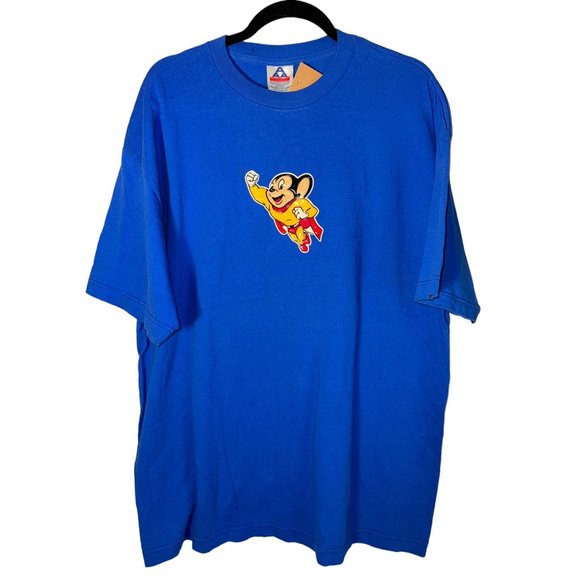 Alstyle | Shirts | Vintage Mighty Mouse Shirt Hard Vinyl Tee | Poshmark